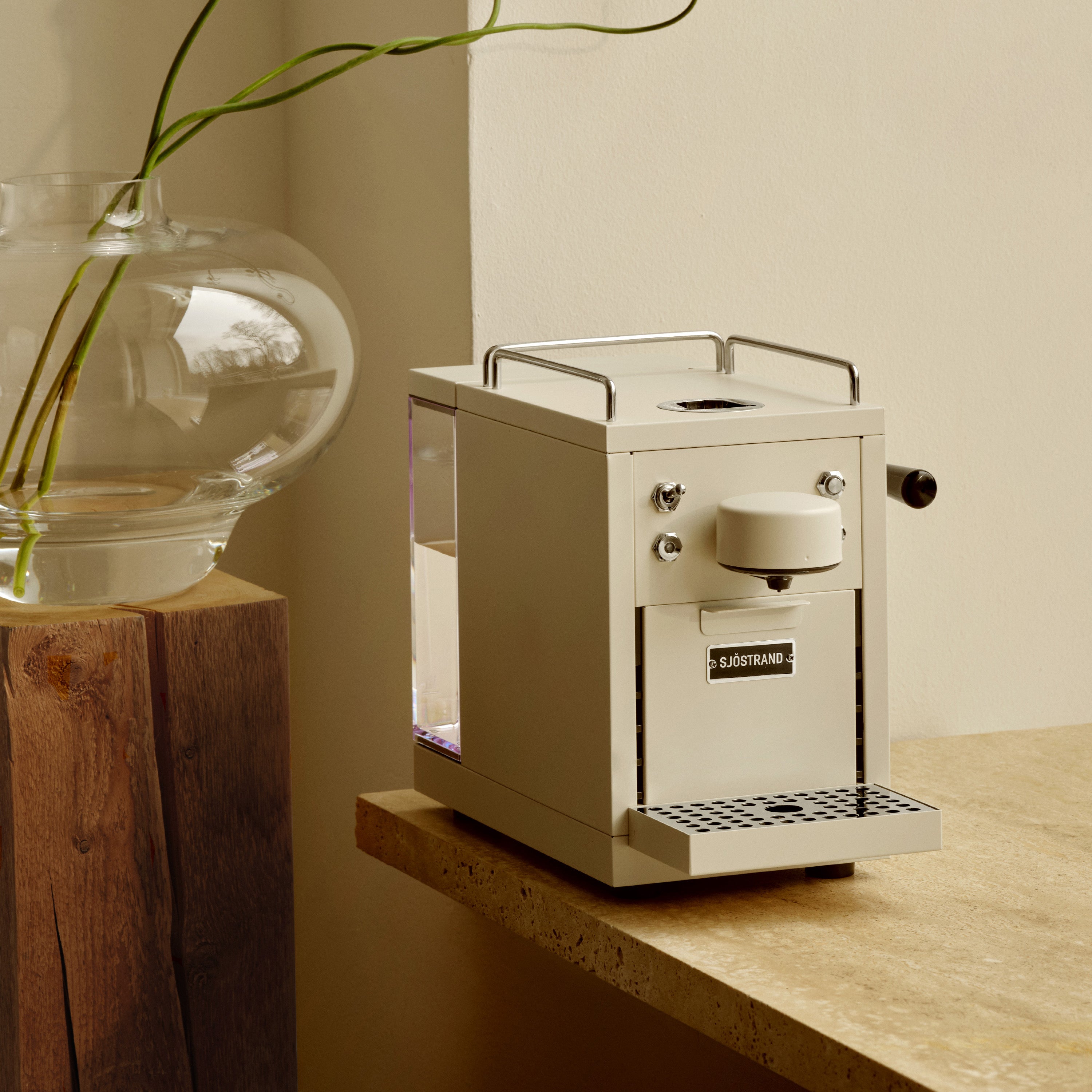 Coffee Capsule Machine Beige | Shop now – Sjostrand UK
